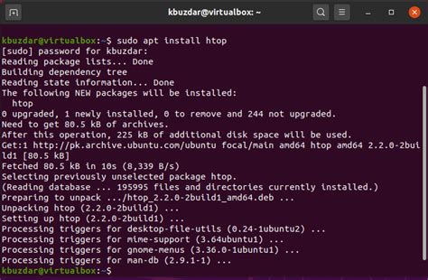 how to check ram in a linux