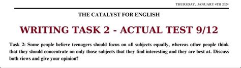 Cách Viết Writing Task 2 Trong Ielts Theo Từng Dạng Bài 2024 The