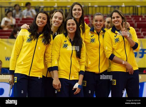 First Runner Up The Brazil Womens National Volleyball Team Members