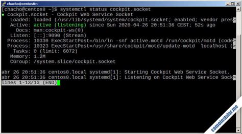 cómo instalar cockpit en centos 8 ️ [2022] paso a paso