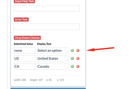 how to create a dynamic dropdown menu digioh help docs