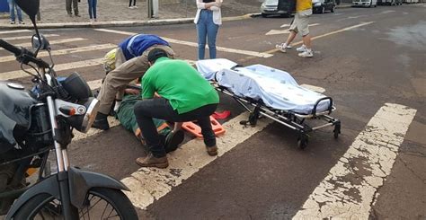 Motociclista Fica Ferido Em Acidente Na Avenida Brasil Cgn O Maior