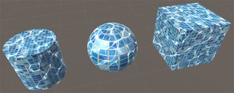 caustics water texturing using unity 3d