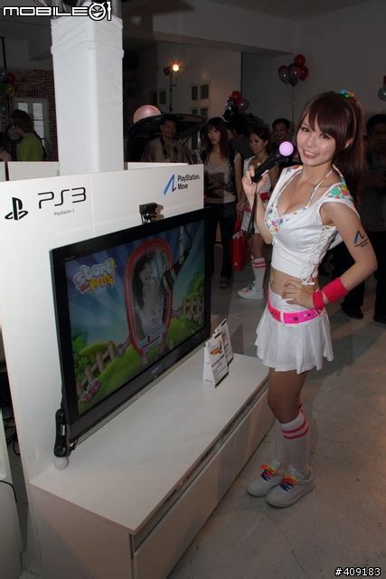 playstation move modelled by very sexy girls sankaku complex