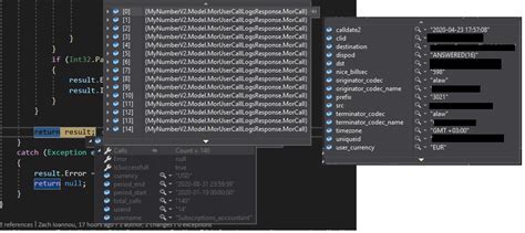c readfromjsonasync returns object properties with null values