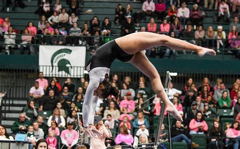 Gymnastics Battles Illinois Friday In Champaign Michigan State