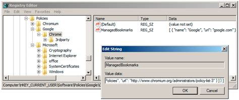 complex policies on windows