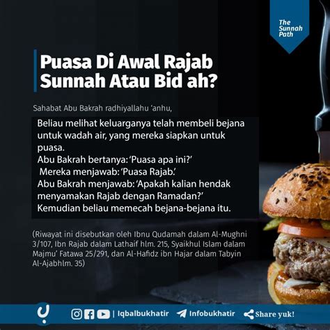 Puasa Khusus Di Awal Bulan Rajab Sunnah Atau Bidah