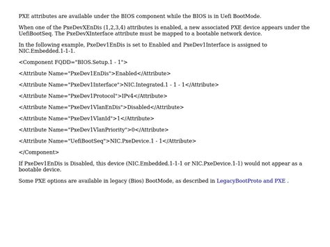 preboot execution environment pxe server configuration profiles