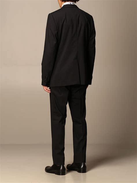 Dolce And Gabbana Outlet Single Breasted Suit Suit Dolce And Gabbana Men