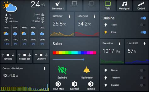 yet another home assistant wall mount dashboard homeassistant