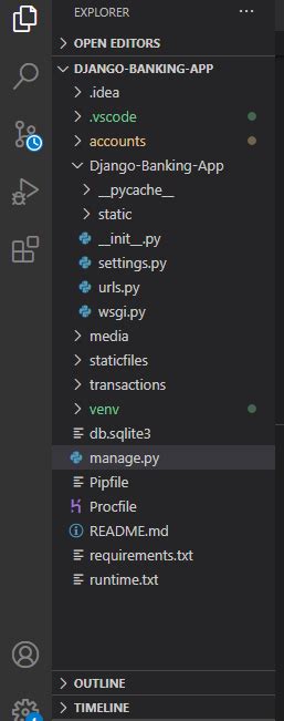 python modulenotfounderror no module named django banking app