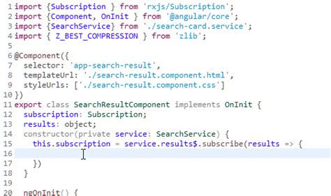 using typescript