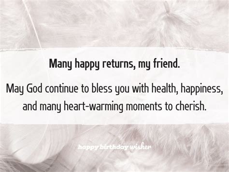 May God Continue To Bless You My Friend Happy Birthday Wisher