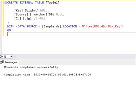adding a database with polybase external tables to always on