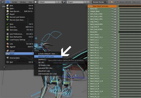 how to export a fbx file in blender with reduced keyframes 3dhaupt