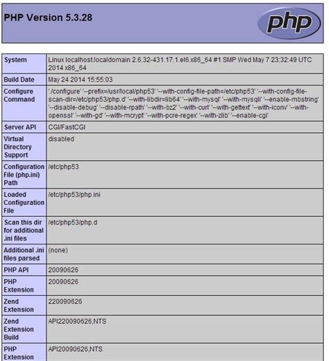 install multiple version of php on centos 6 5 as fastcgi