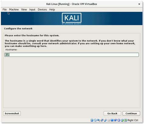 create kali linux virtualbox image gordon lesti