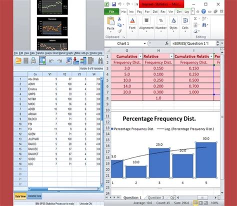 do statistical data analysis on spss excel or miintab by amnaafzal445