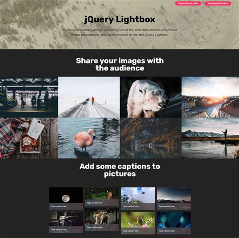 html image gallery