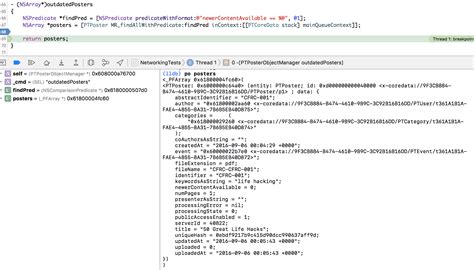 ios core data fetch request results not matching the predicate