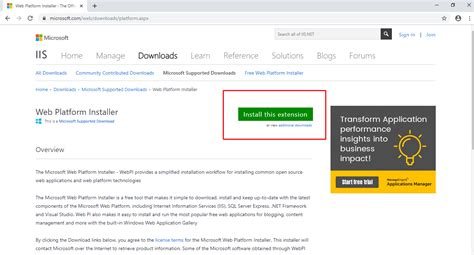 layerstack installing php personal home page on windows cloud servers