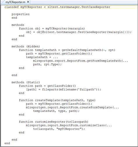 customize test specification reports matlab and simulink mathworks 한국