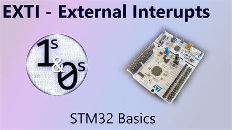 external interrupts with stm32 youtube
