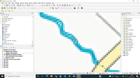 shapefile points don t show up on the map after importing csv file in