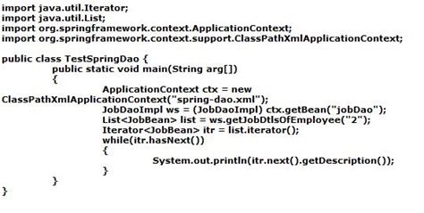 using dao in spring framework java wiki for beginners