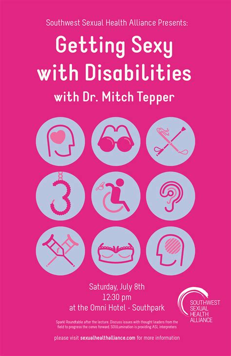 Getting Sexy With Disabilities W Dr Mitch Tepper — Sexual Health Alliance