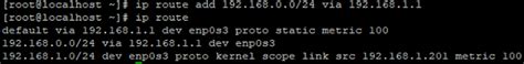 configuring routing on linux rhel centos windows os hub