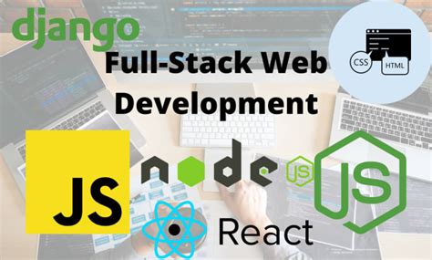 do reactjs python django websites full stack development by nerdgang