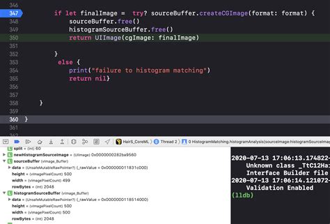 how to free vimage buffers after operation completed in ios stack