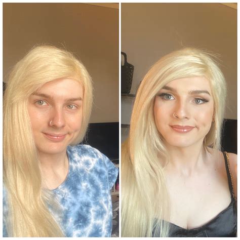 Was Feeling My Makeup Today Heres A Before And After Ccw R