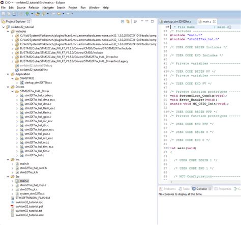 tutorial how to use tm libraries with system workbench for stm32