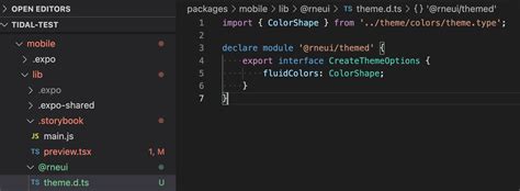 how to extend theme in rneui themed v4 · react native elements react