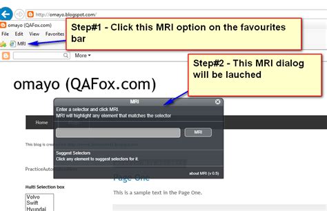 selenium locators installing and using mri in internet