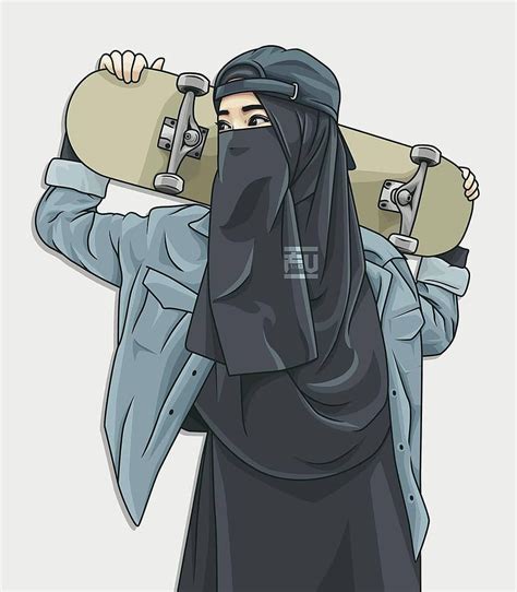 83 Wallpaper Hd Anime Girl Hijab Free Download Myweb