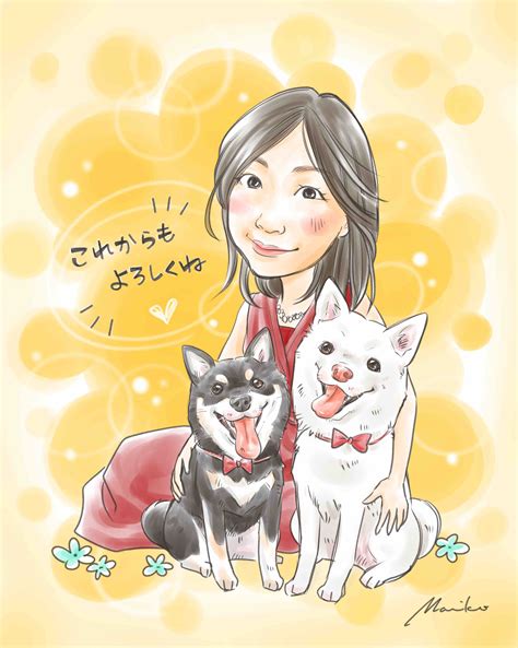 韓流チョア♡ 様専用★犬・猫・うさぎ・ペット似顔絵イラスト 【初回限定】 猫雑貨・オーナーズグッズ