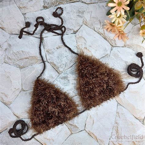 Crochet Top Bra Etsy