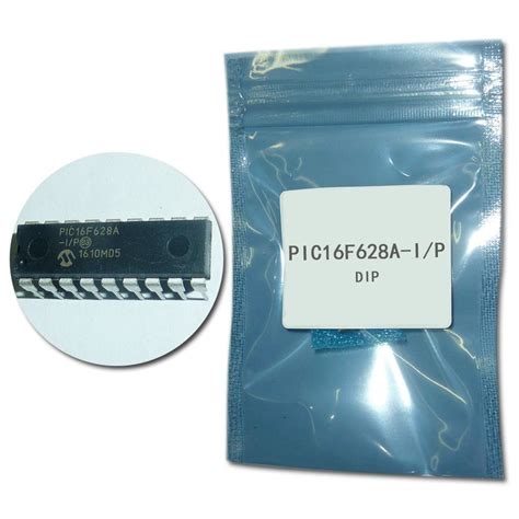 pic16f628a i p pic16f628a pic16f628 dip flash based 8 bit cmos