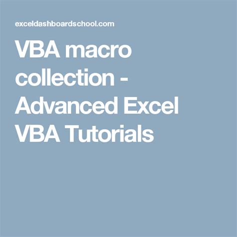 vba macro collection with images excel tutorials excel excel macros