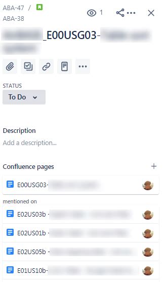 automatically link a confluence page to a jira tic