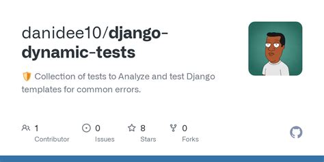 github danidee10 django dynamic tests collection of tests to analyze