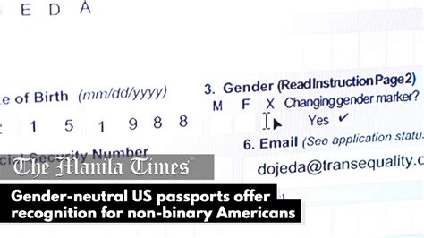 Gender Neutral Us Passports Offer Recognition For Non Binary Americans