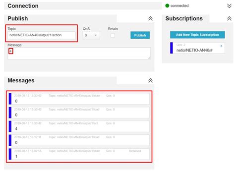 an40 getting started with powercable mqtt flex via hivemq mqtt broker