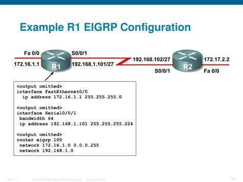 ppt configuring eigrp powerpoint presentation free download id 409663