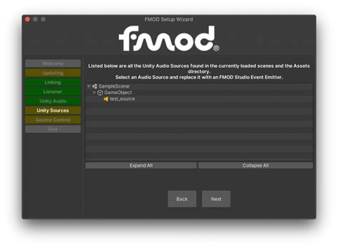 fmod integration setup in unity alessandro famà