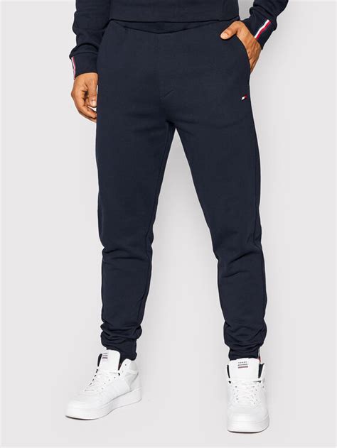 Tommy Hilfiger Jogginghose Essentials Logo Terry Mw0mw24876 Dunkelblau